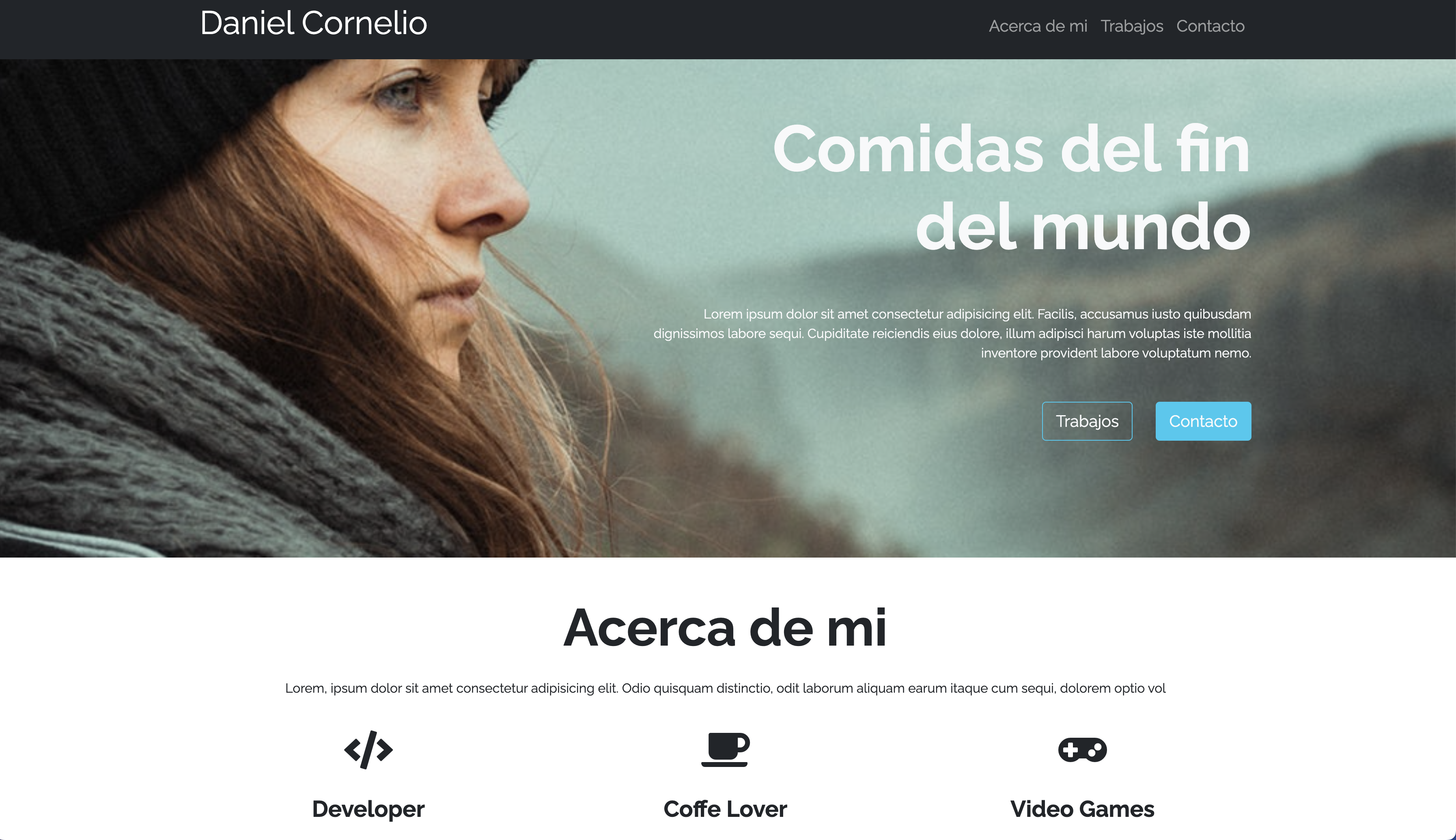 Portafolio - Daniel Cornelio